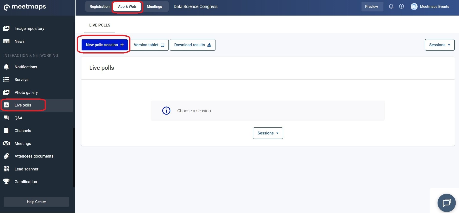 How to manage polls in real time?